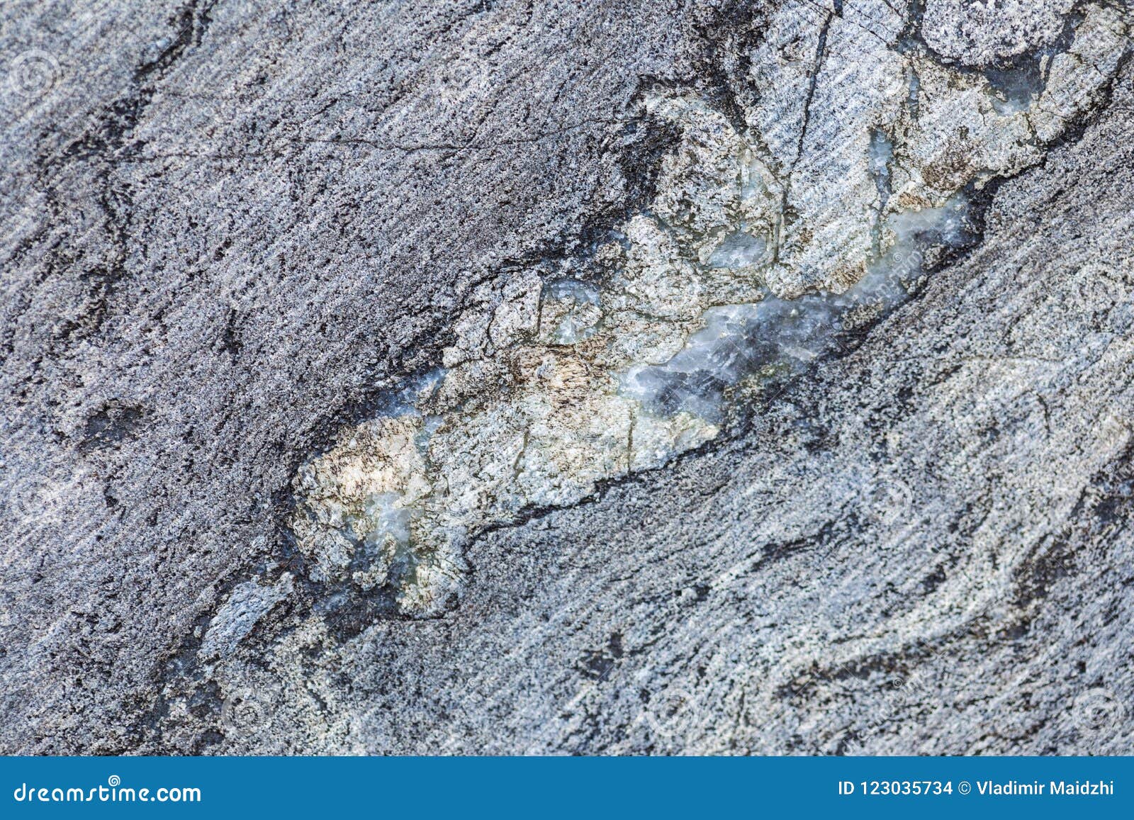 The Background or Texture of the Marble Wall of the Quarry or Opencast ...