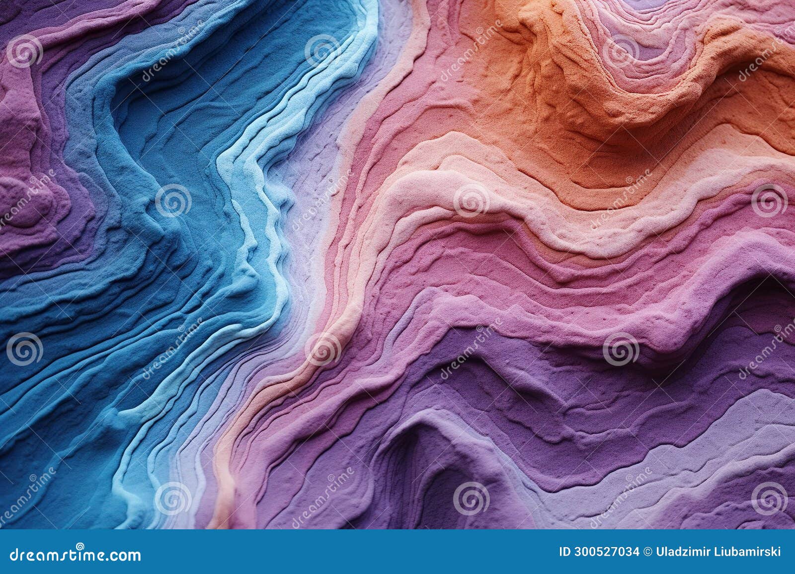 Background with Texture of Multi-colored Sand. Generated by Artificial ...