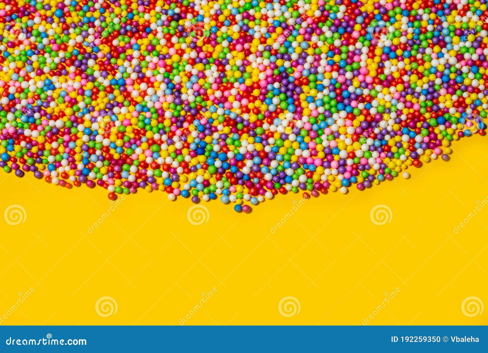Background Texture of Multicolored Foam Balls Stock Photo - Image of ...