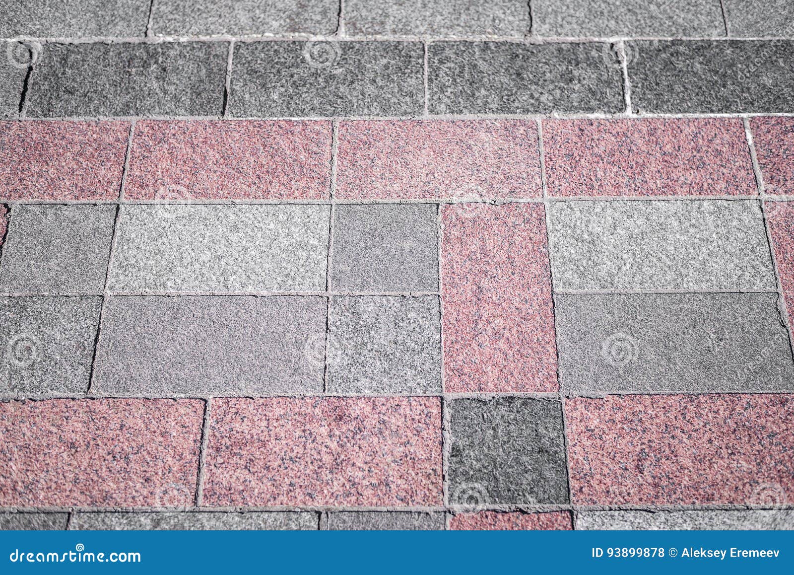 Background. Texture of Multicolored Paving Slabs on the Whole Frame ...
