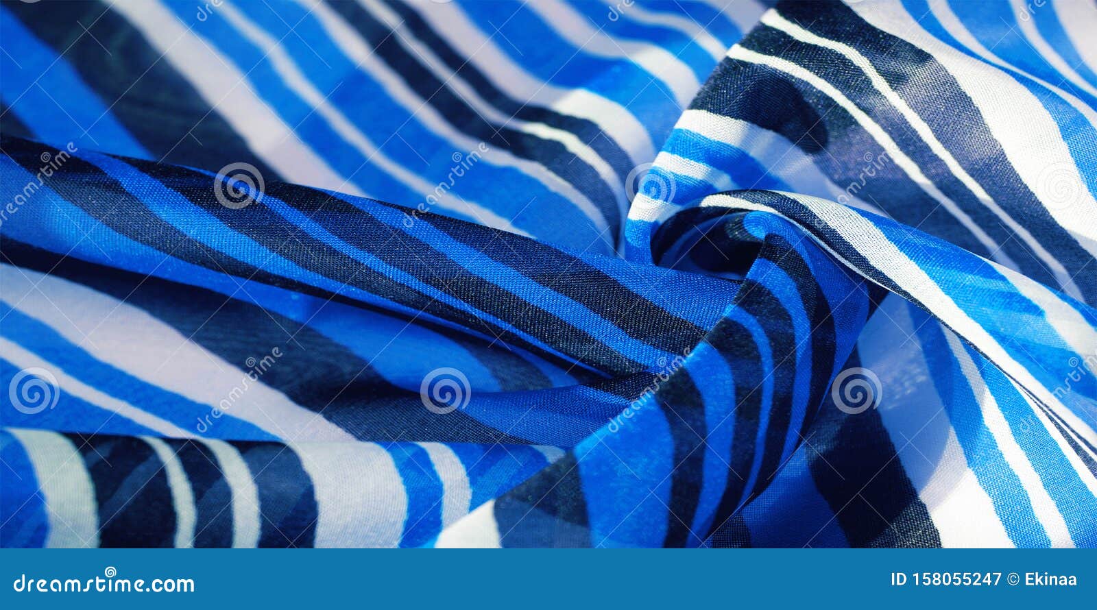 Background Texture. Multicolored Striped Silk Fabric Stock Image ...