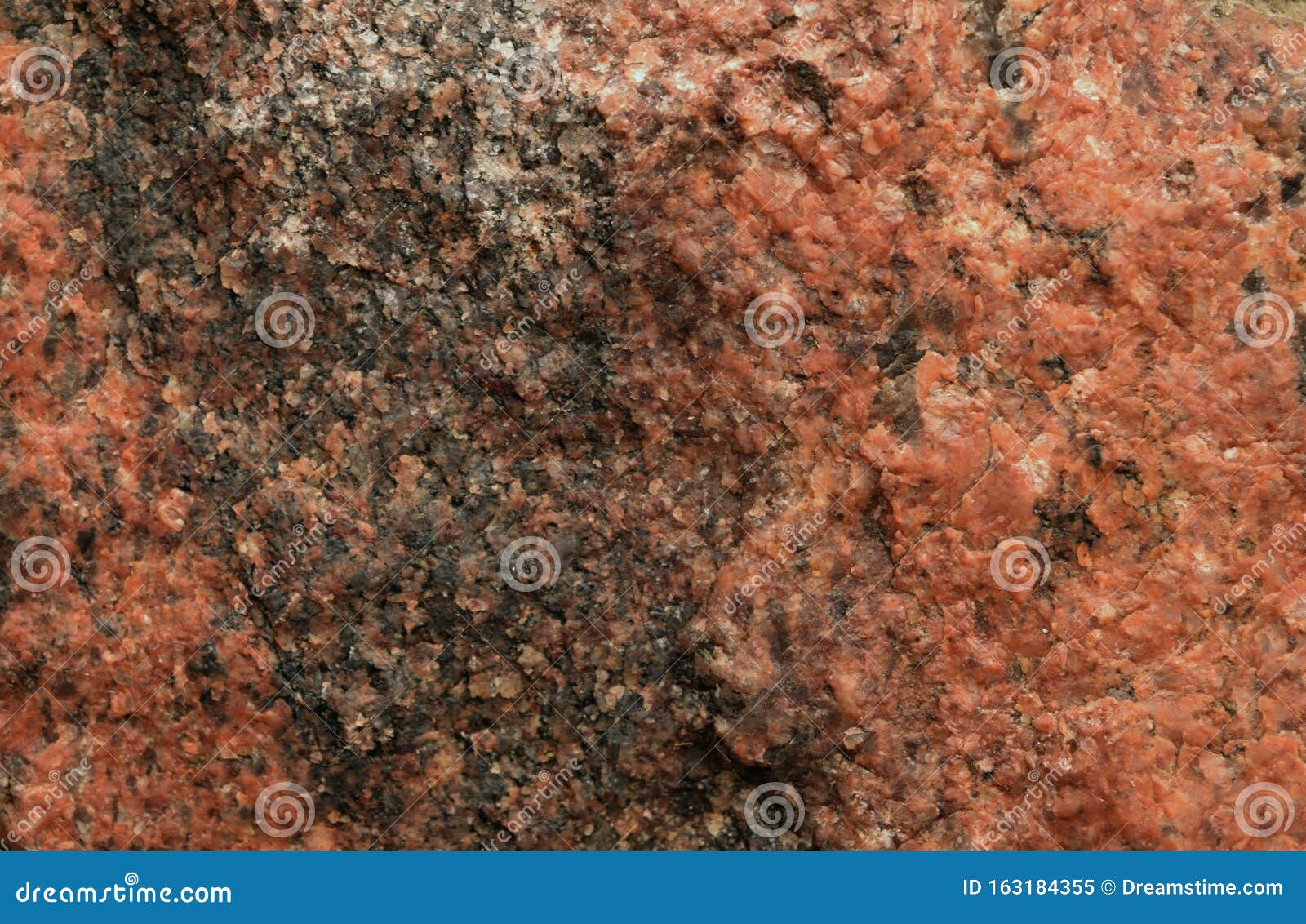 Background, Texture. Natural Stone Granite. Multi-colored - Red, Gray ...