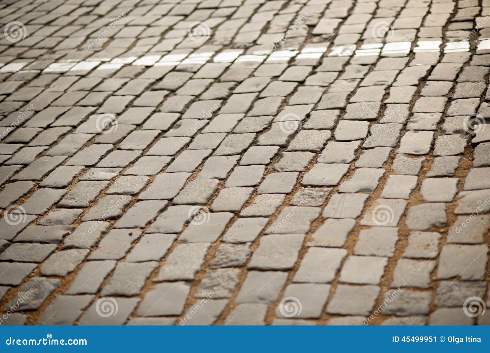 Background Texture of Old Granite Cobblestone Road Stock Image - Image ...