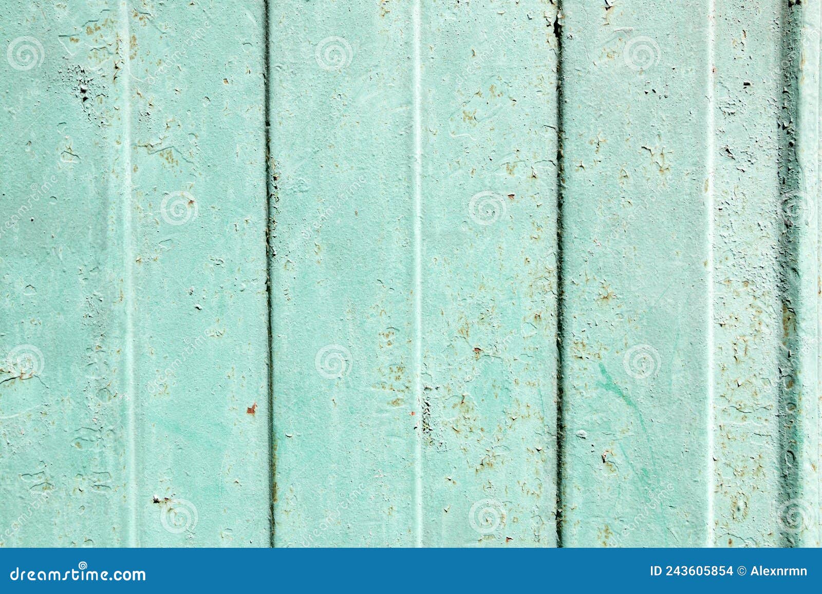 Background, Texture of Old Green Metal Panels. Stock Photo - Image of ...