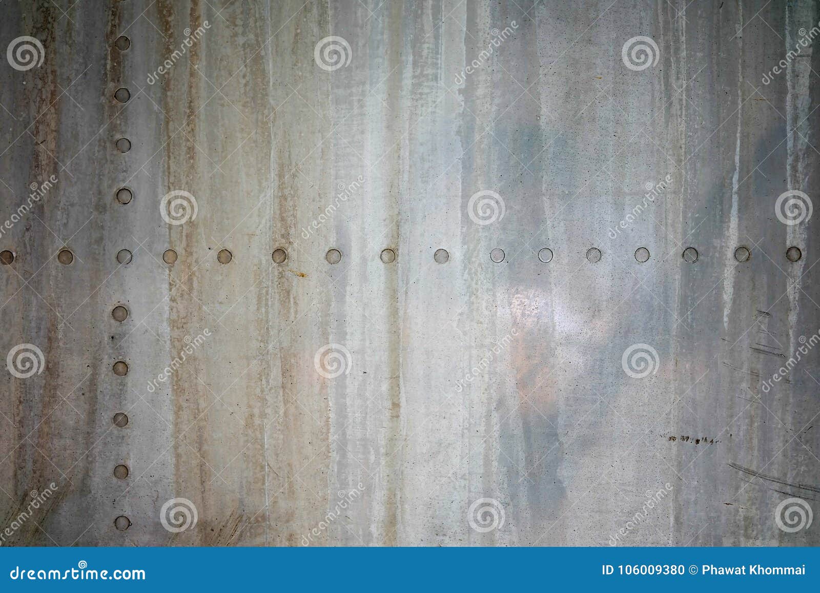 Old iron wall with a rivet stock photo. Image of board - 106009380