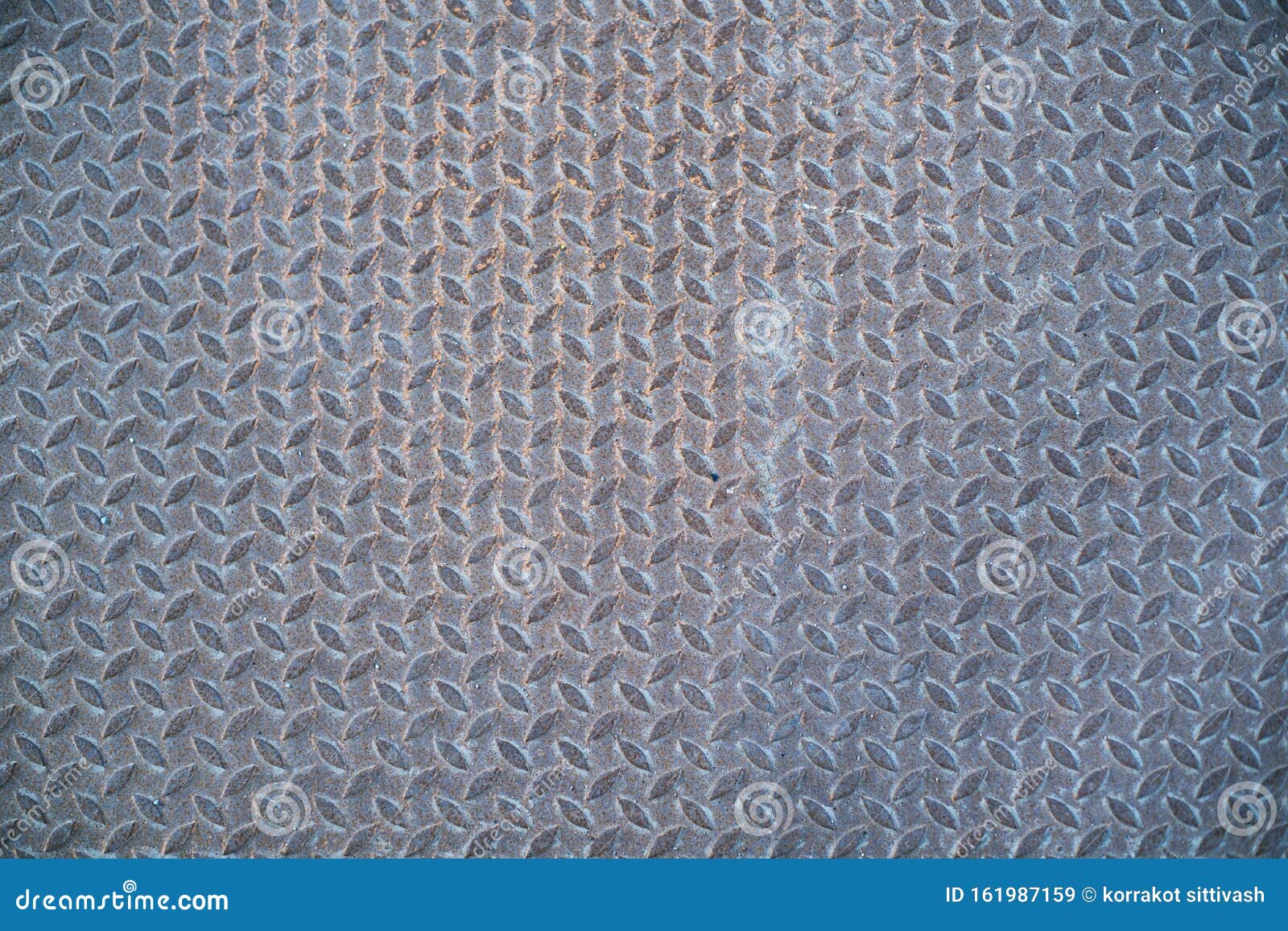 Background Texture of Old Metal Diamond Plate with Rusty Stock Image ...