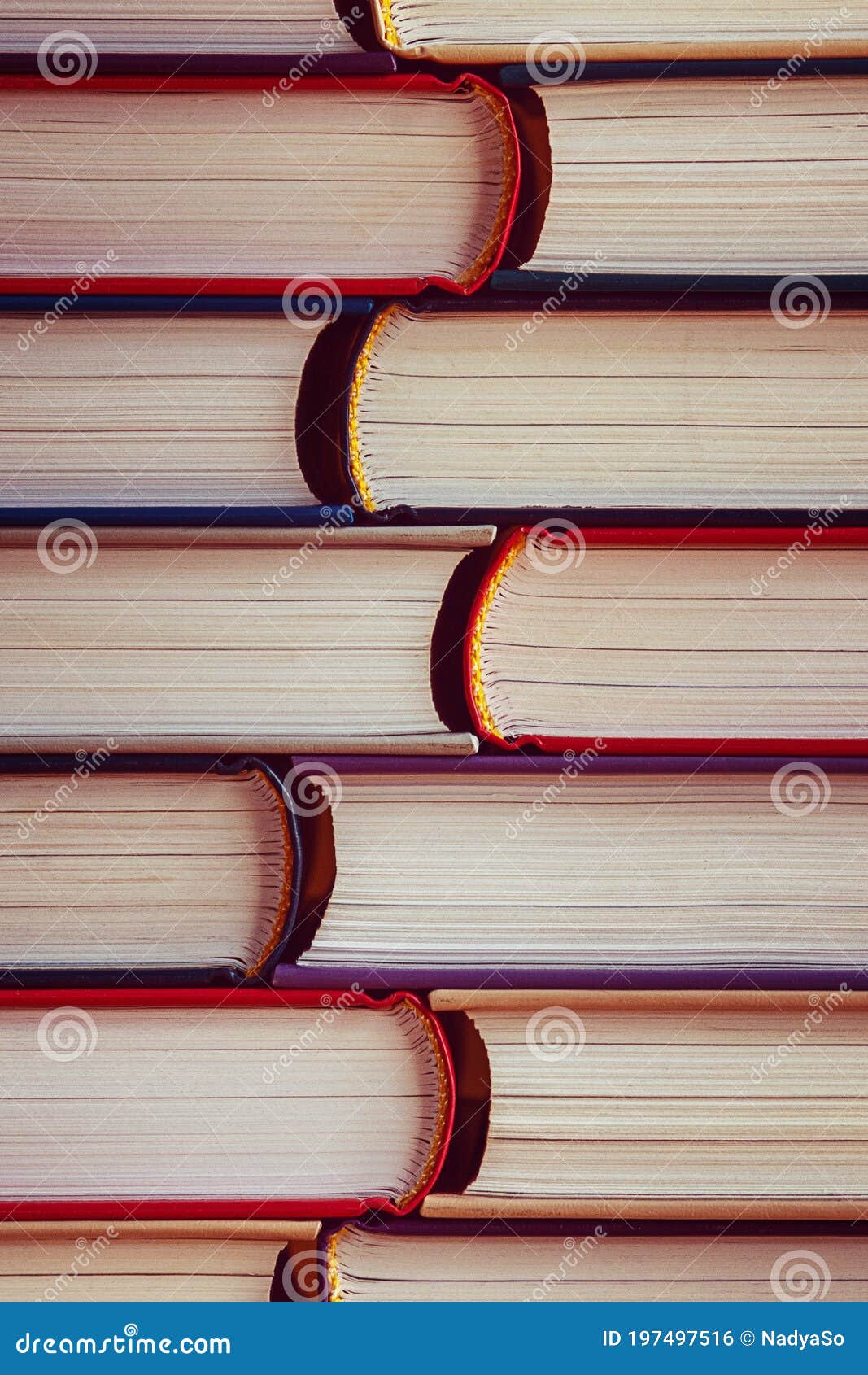 Background Texture of Old Paper Books Stack Stock Photo - Image of ...