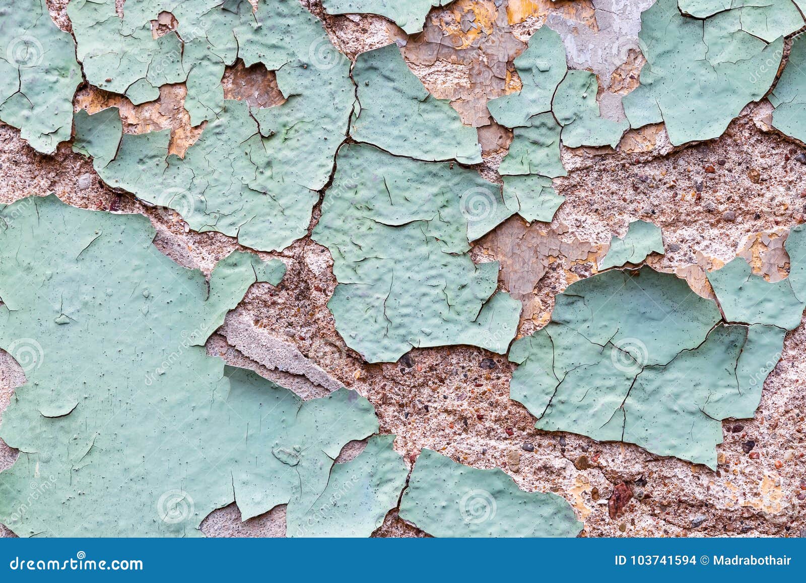 Texture of a Wall with Flaking Off Paint Stock Photo - Image of ...