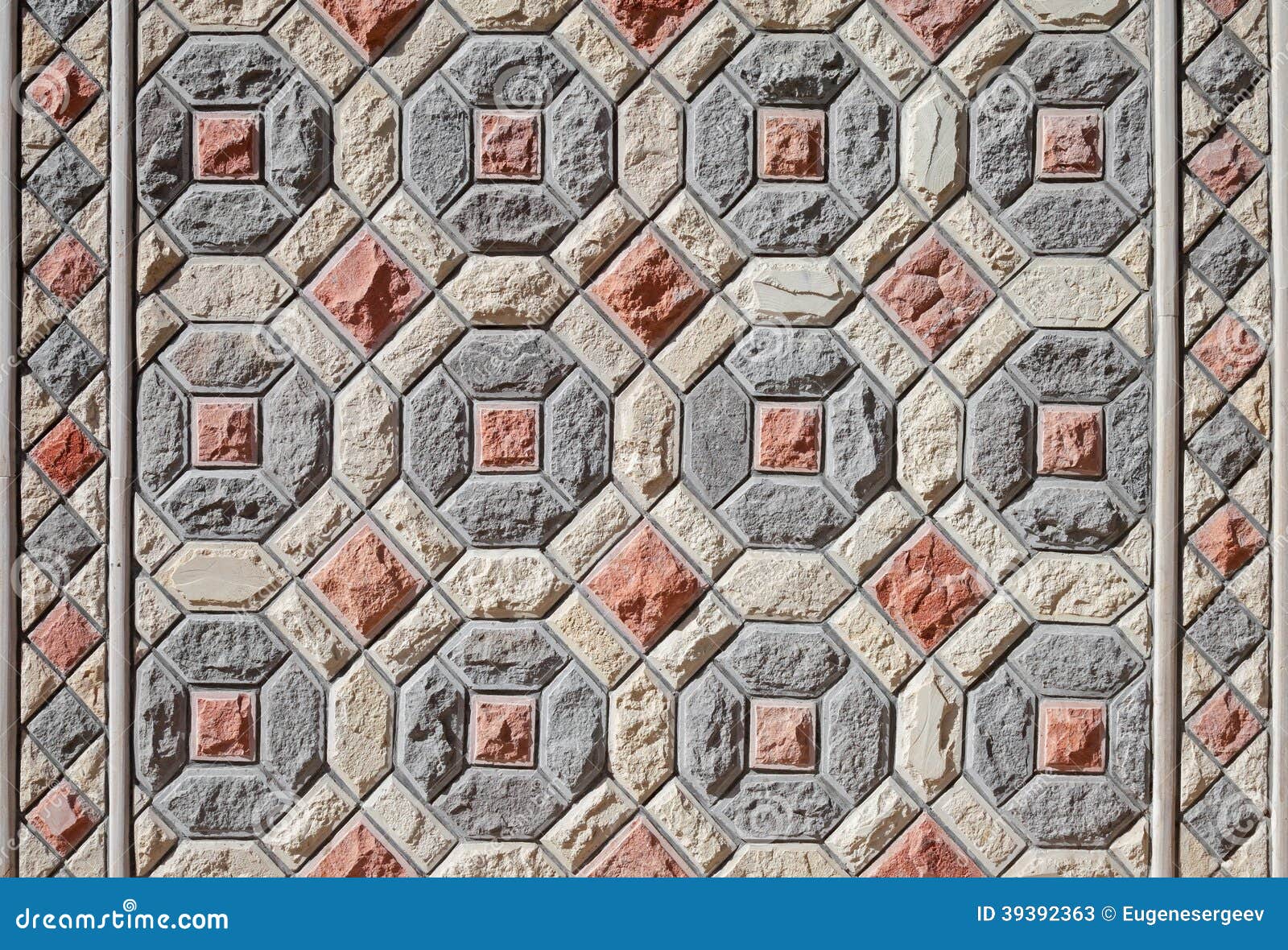 Background Texture of Oriental Stone Mosaic Stock Image - Image of ...