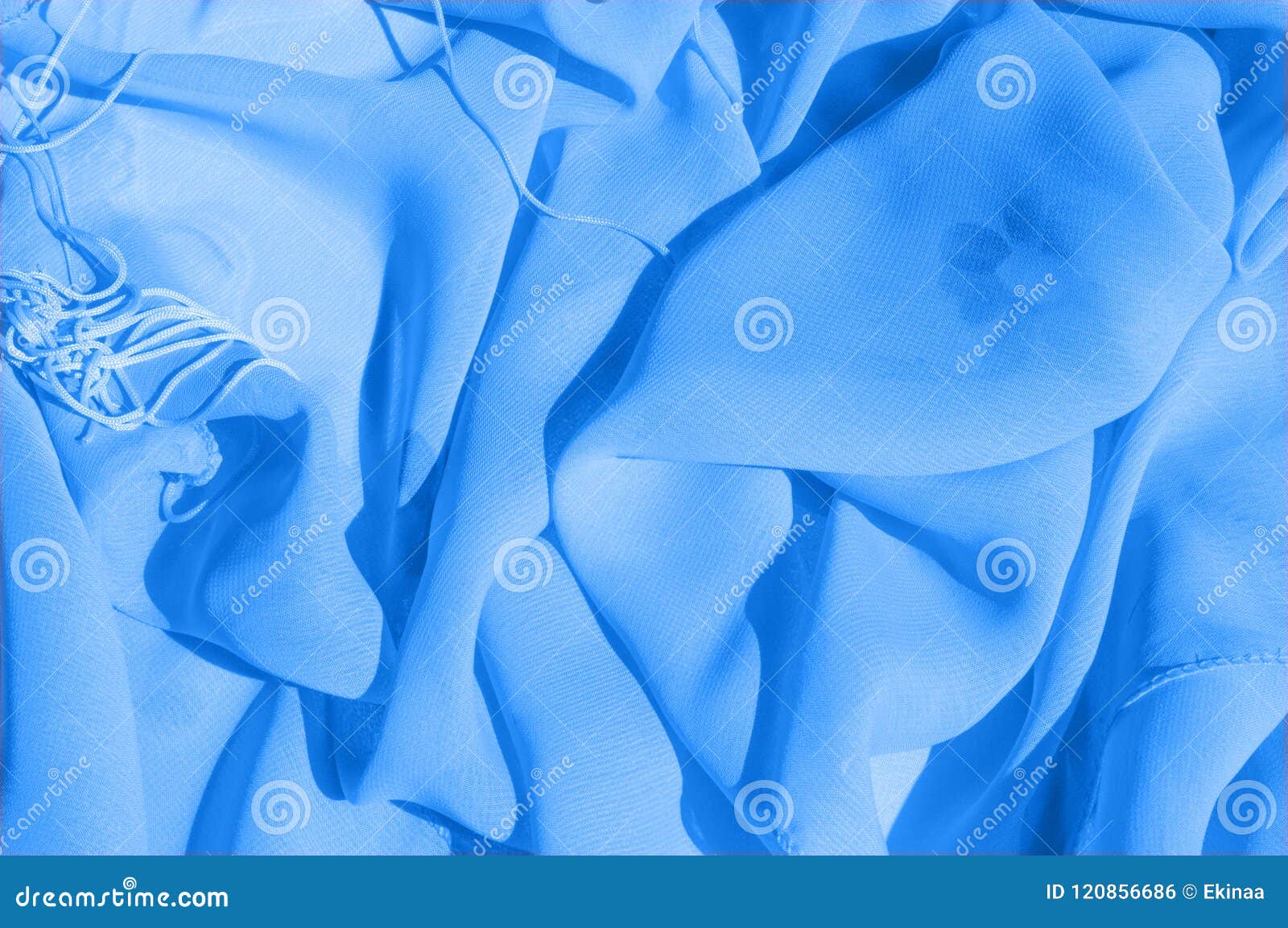 Background Texture, Pattern. Azure Blue Silk Twill Stock Photo - Image ...