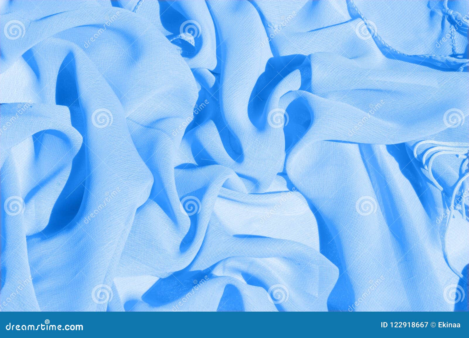 Background Texture, Pattern. Azure Blue Silk Twill Stock Image - Image ...