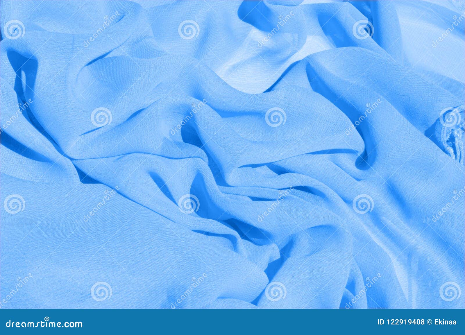 Background Texture, Pattern. Azure Blue Silk Twill Stock Photo - Image ...