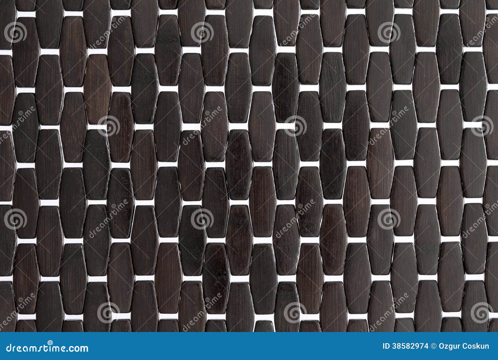 Background Texture and Pattern of a Dark Wood Mat Stock Photo - Image ...