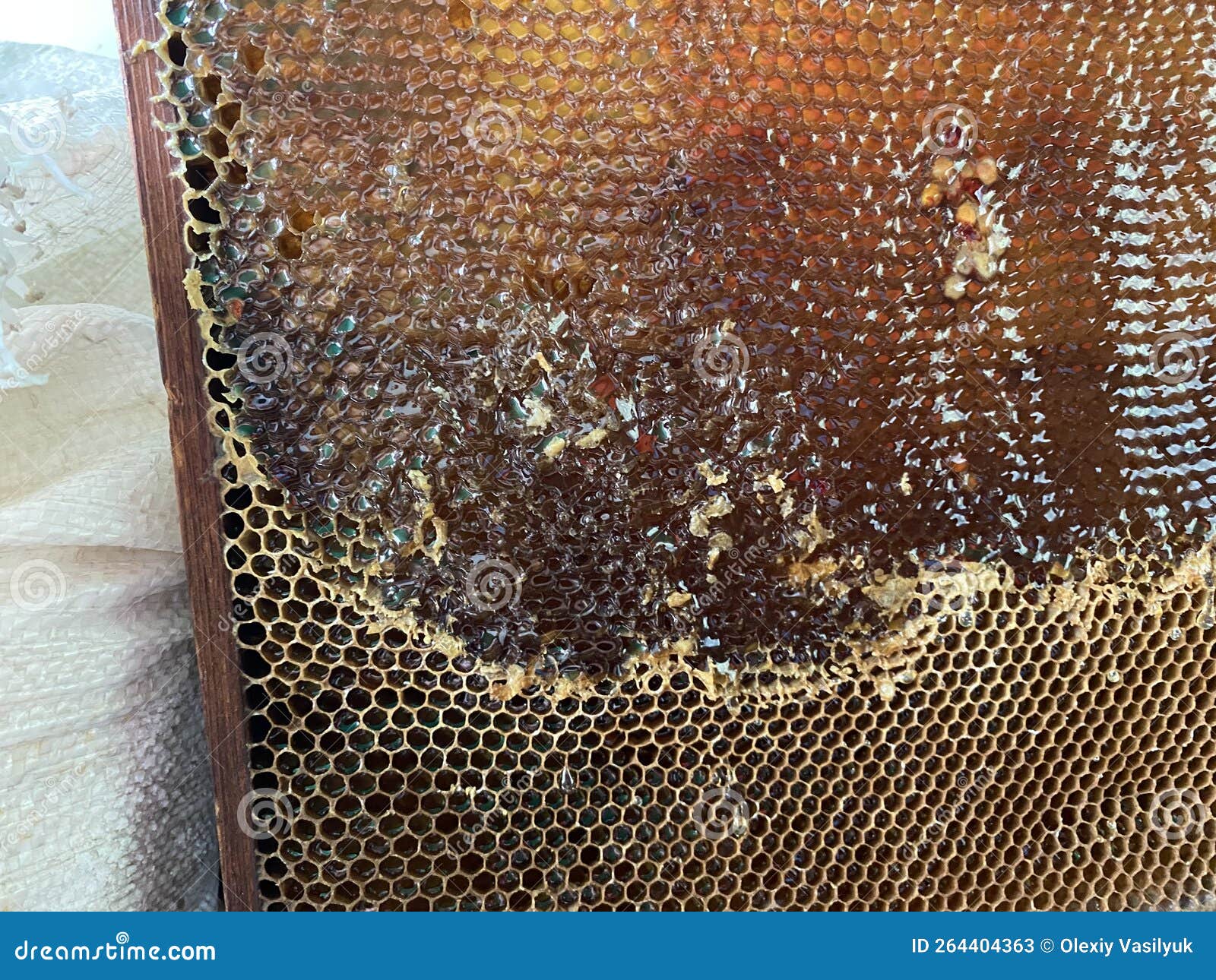 Background Texture and Pattern of a Section of Wax Stock Image - Image ...