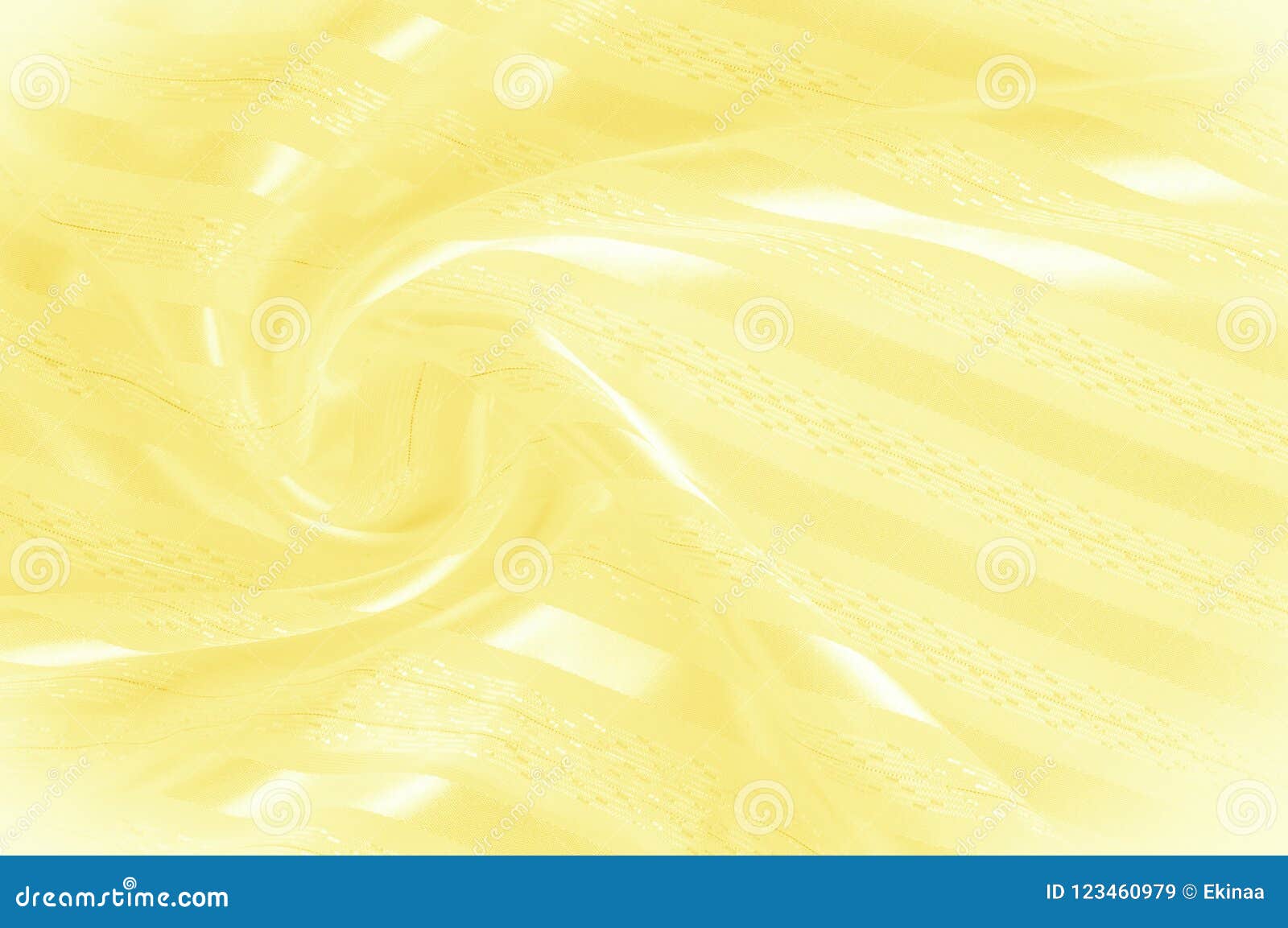 Background Texture, Pattern. Yellow Silk Fabric with a Light Stripe ...