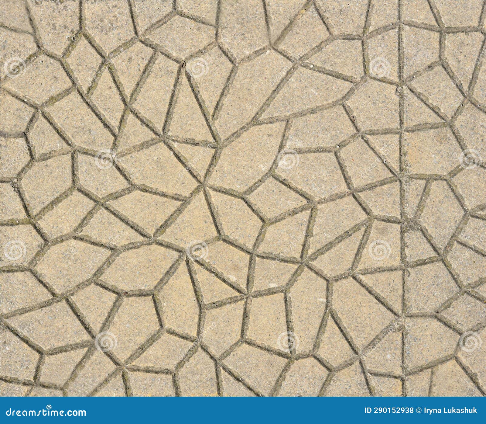 Irregular Geometric Flagstone Design. Stock Photo - Image of design ...
