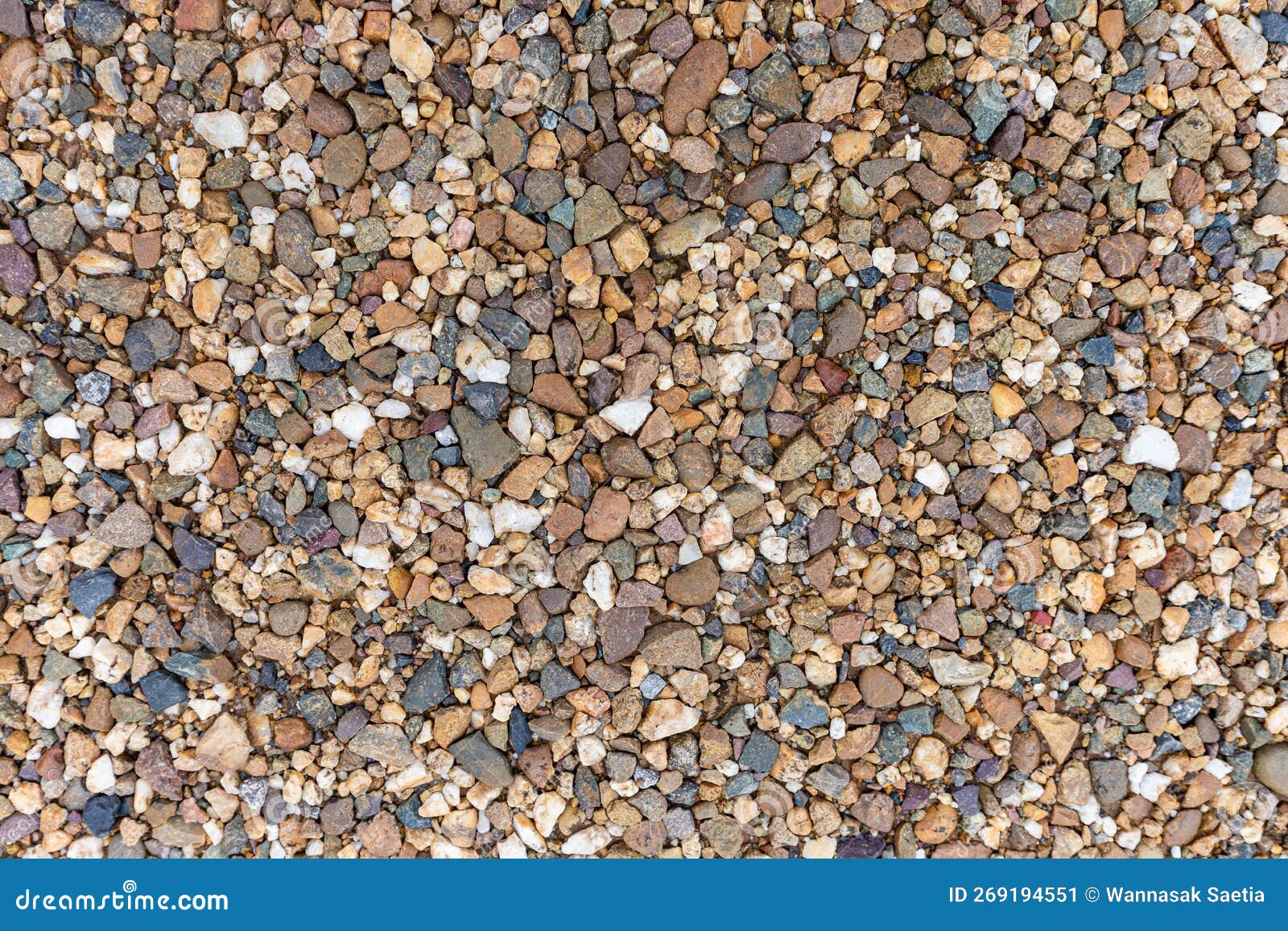 Background Texture of Pebbles. Small Stones on the Ground Stock Image ...