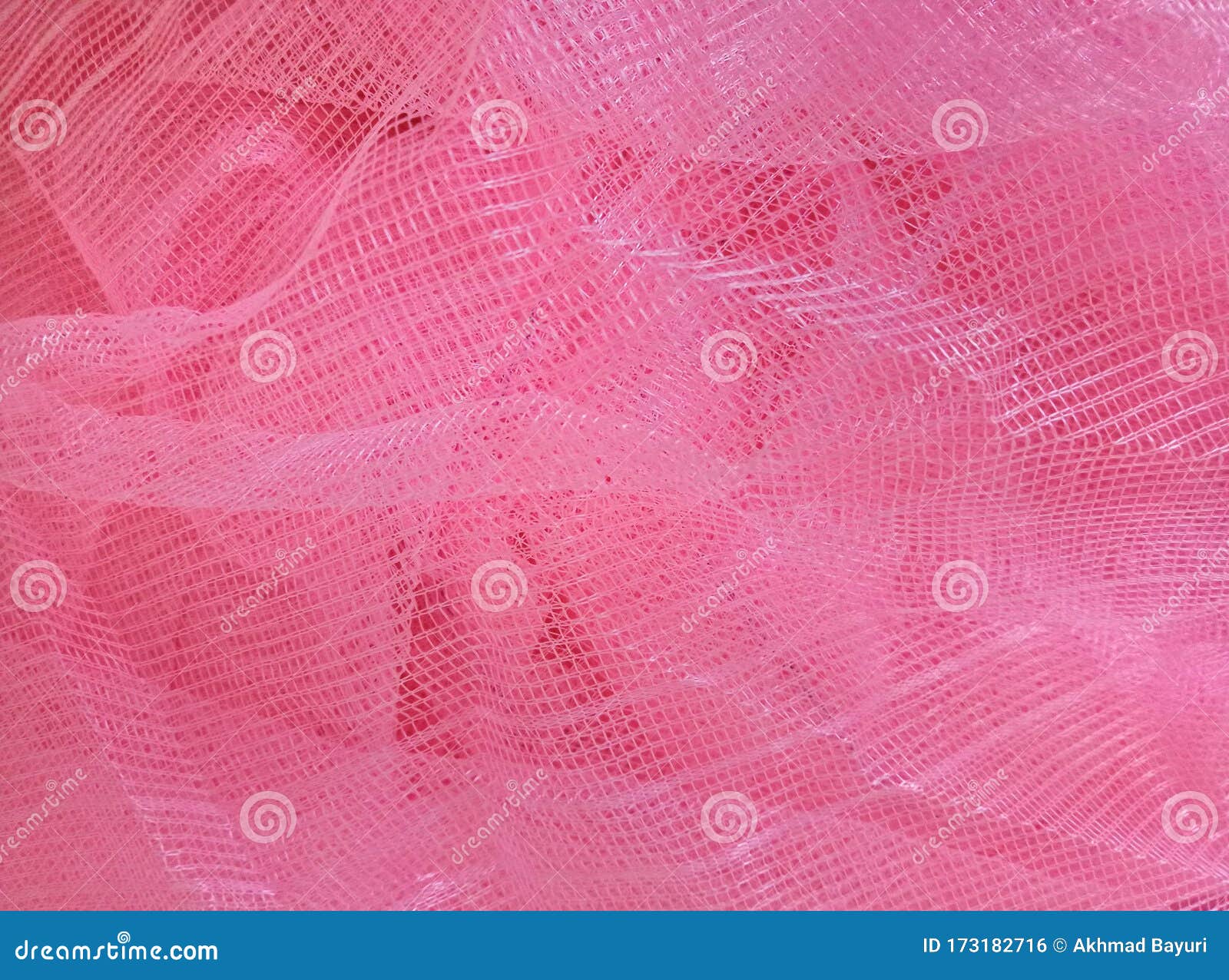 Background Texture of Pink Mosquito Net Fabric Stock Photo - Image of ...