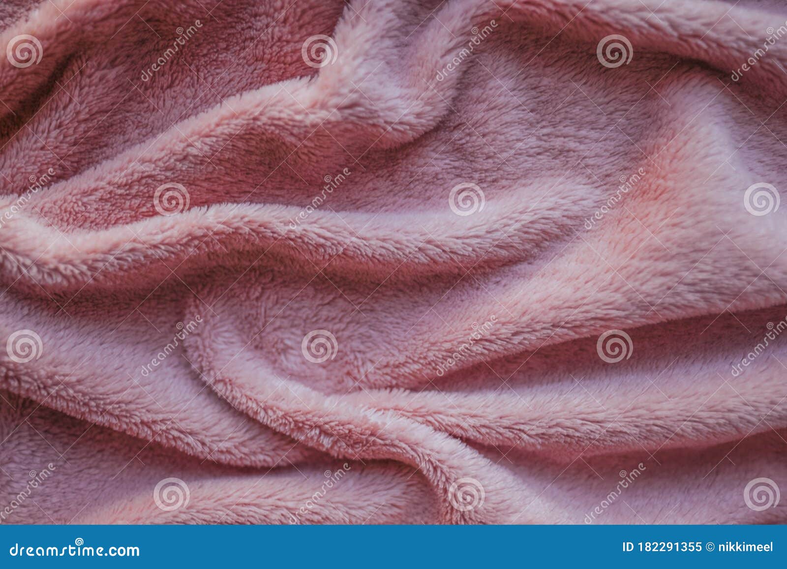 Background Texture of Pink Soft Touch Fabric with Folds. Stock Image ...