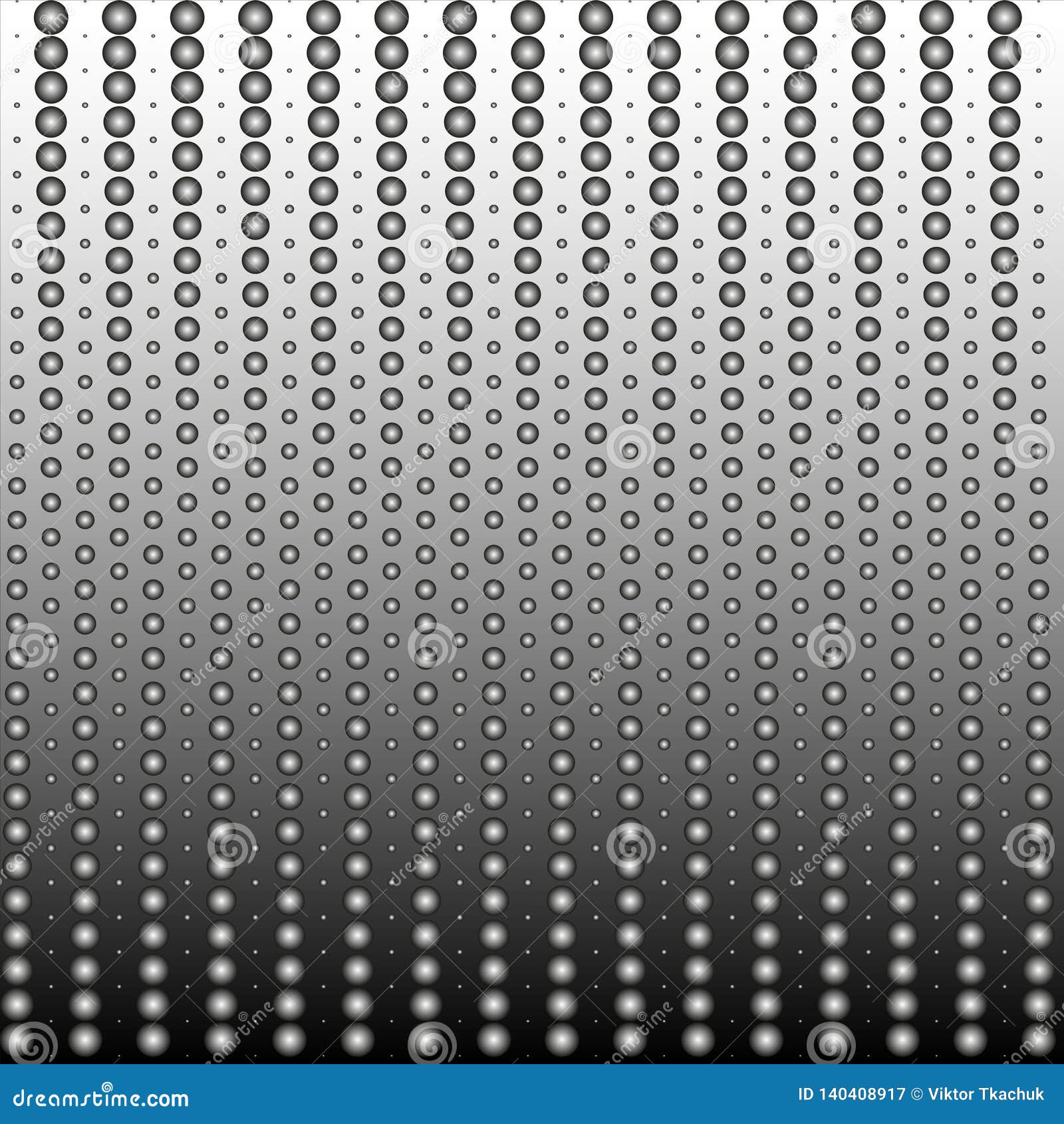 Background Texture of the Points with a Gradient in Black and White ...