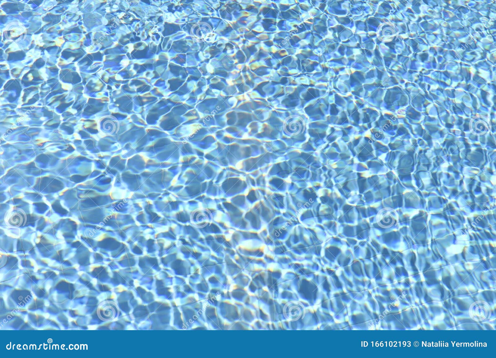 Background Texture of the Pool Water. Reflection of Sunlight in the ...