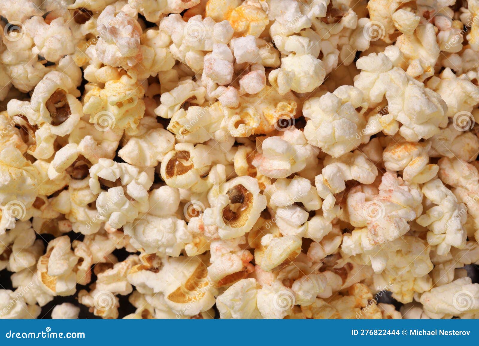 Background, Texture of Popcorn Close-up Macro Stock Photo - Image of ...