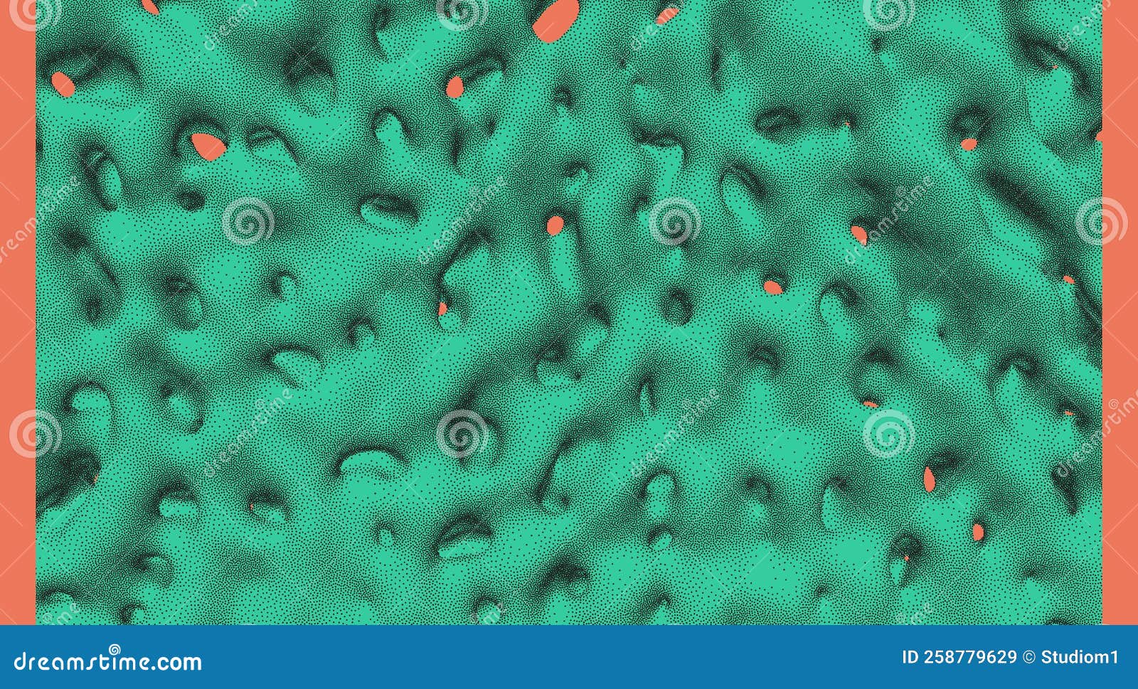 Background Texture Of Porous Material. Macrostructural Design For Flyer ...