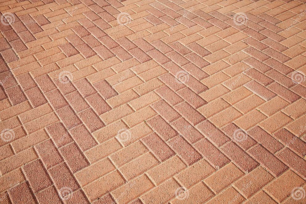 Background Texture of Red Cobblestone Pattern Stock Image - Image of ...
