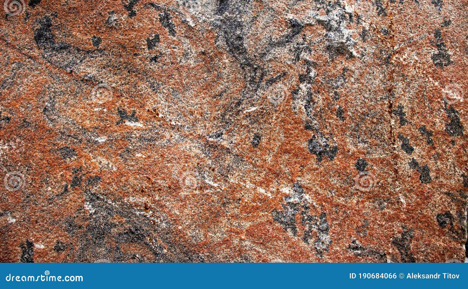 Texture of Red Granite Stone with Black Splashes Stock Photo - Image of ...