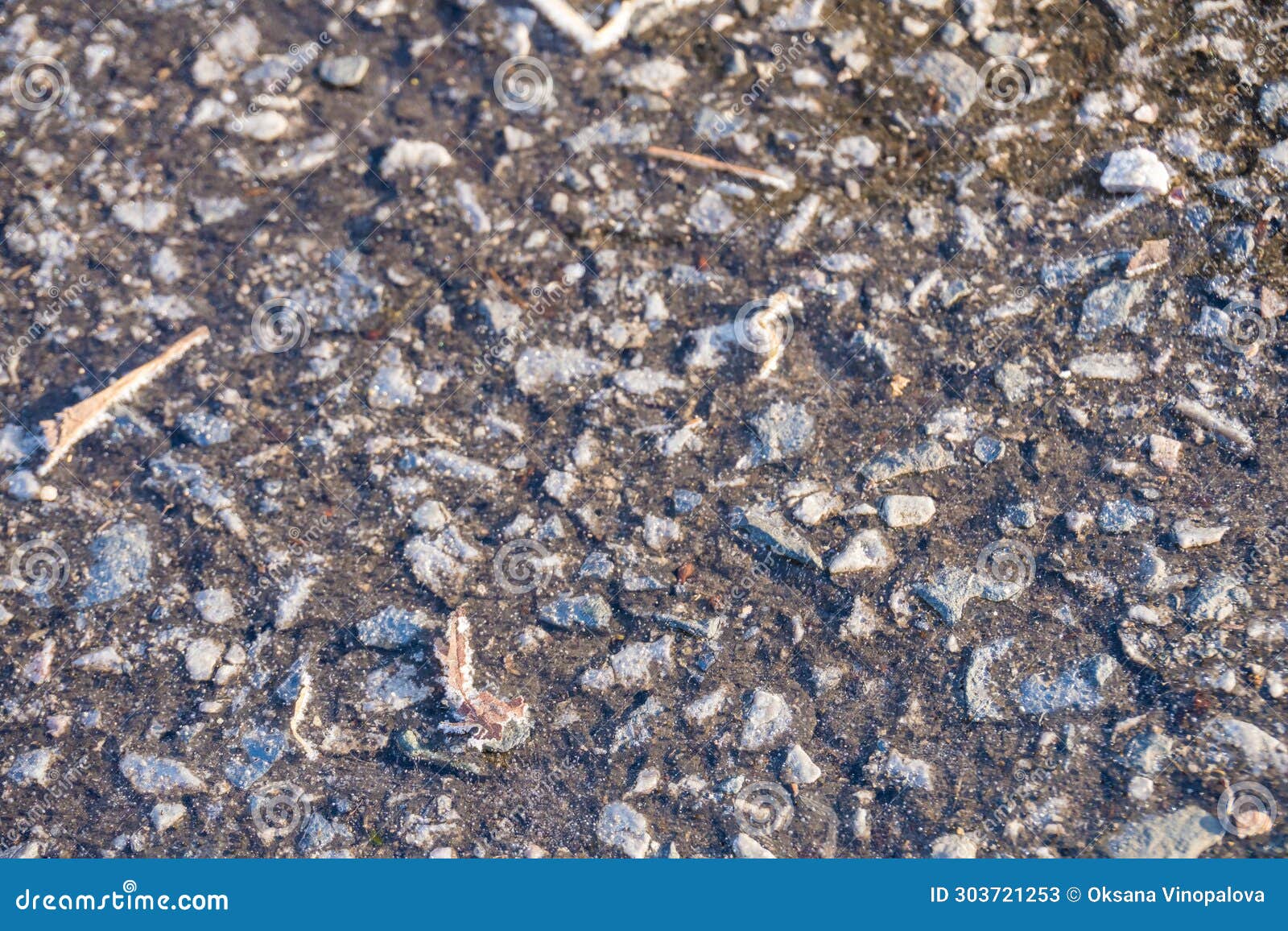 Background And Texture Of The Road Surface Is Made Of Asphalt And Small ...