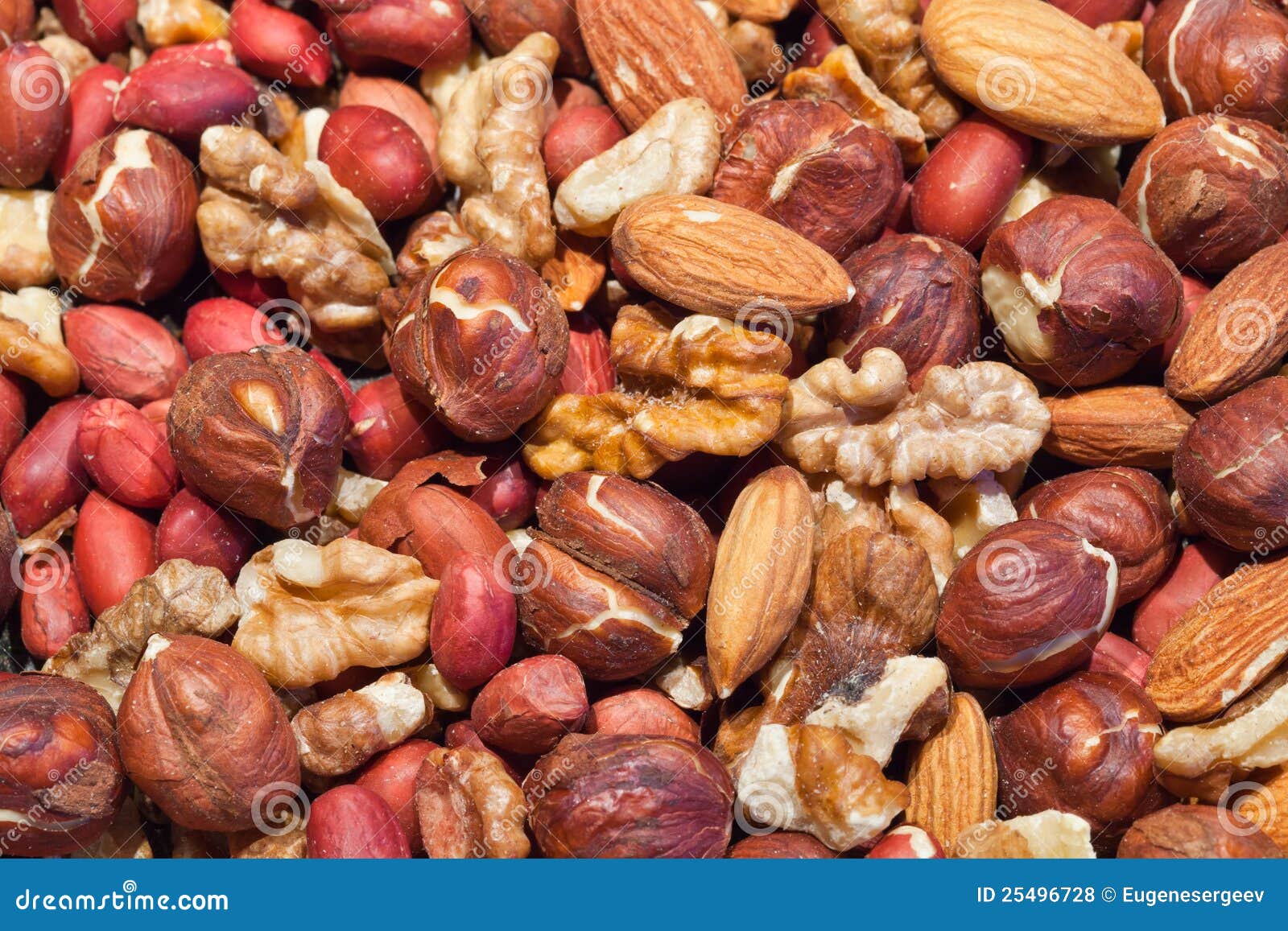 Background Texture of Roasted Mixed Nuts Stock Photo - Image of food ...