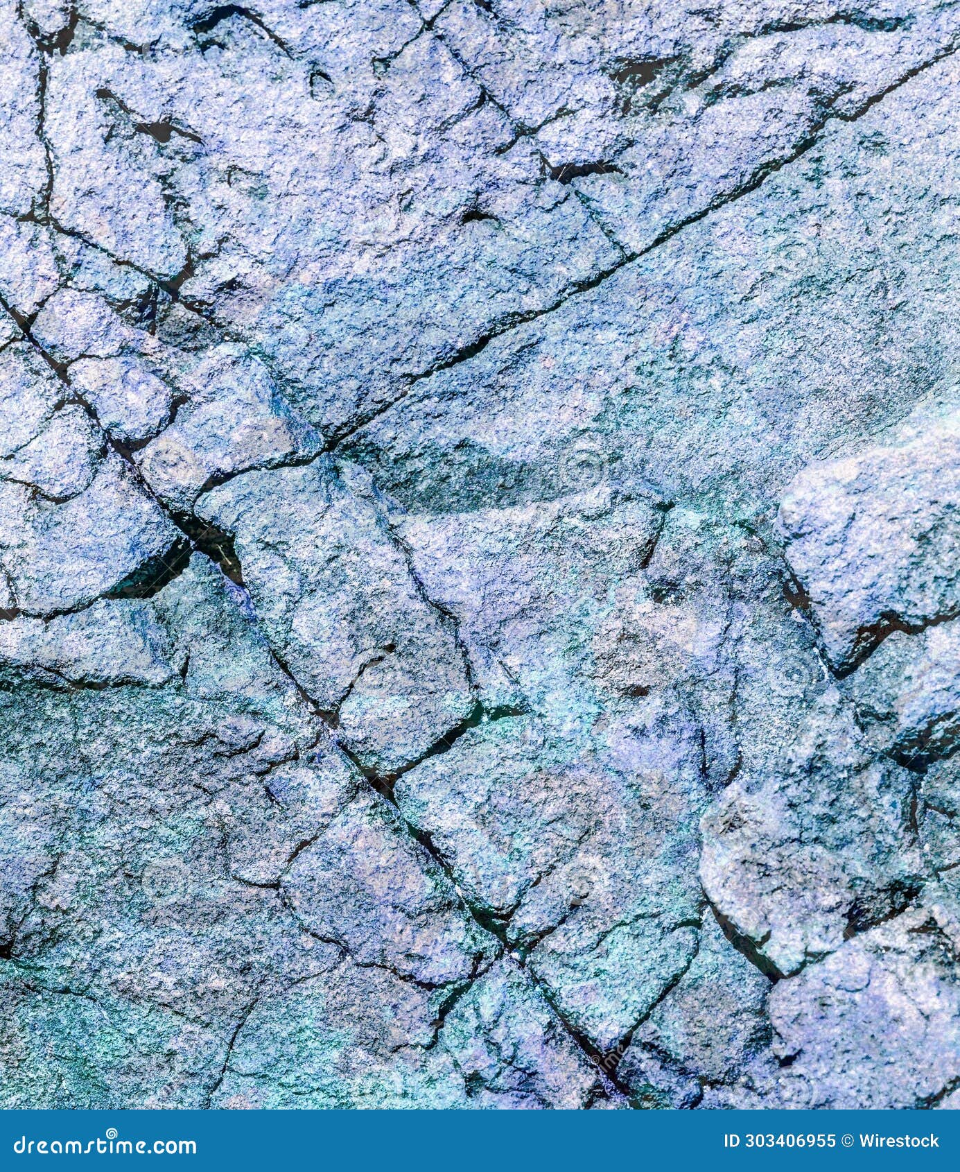 Background and Texture of Rock with Blue Coloring. Stock Image - Image ...