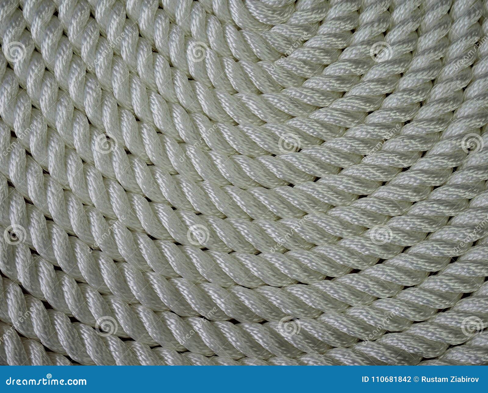 Background Texture Rope Synthetic White Stock Photo - Image of coil ...