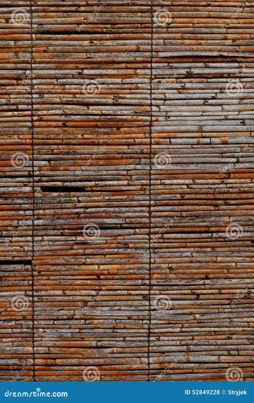 Background Texture of a Rustic Bamboo Screen Stock Photo - Image of ...