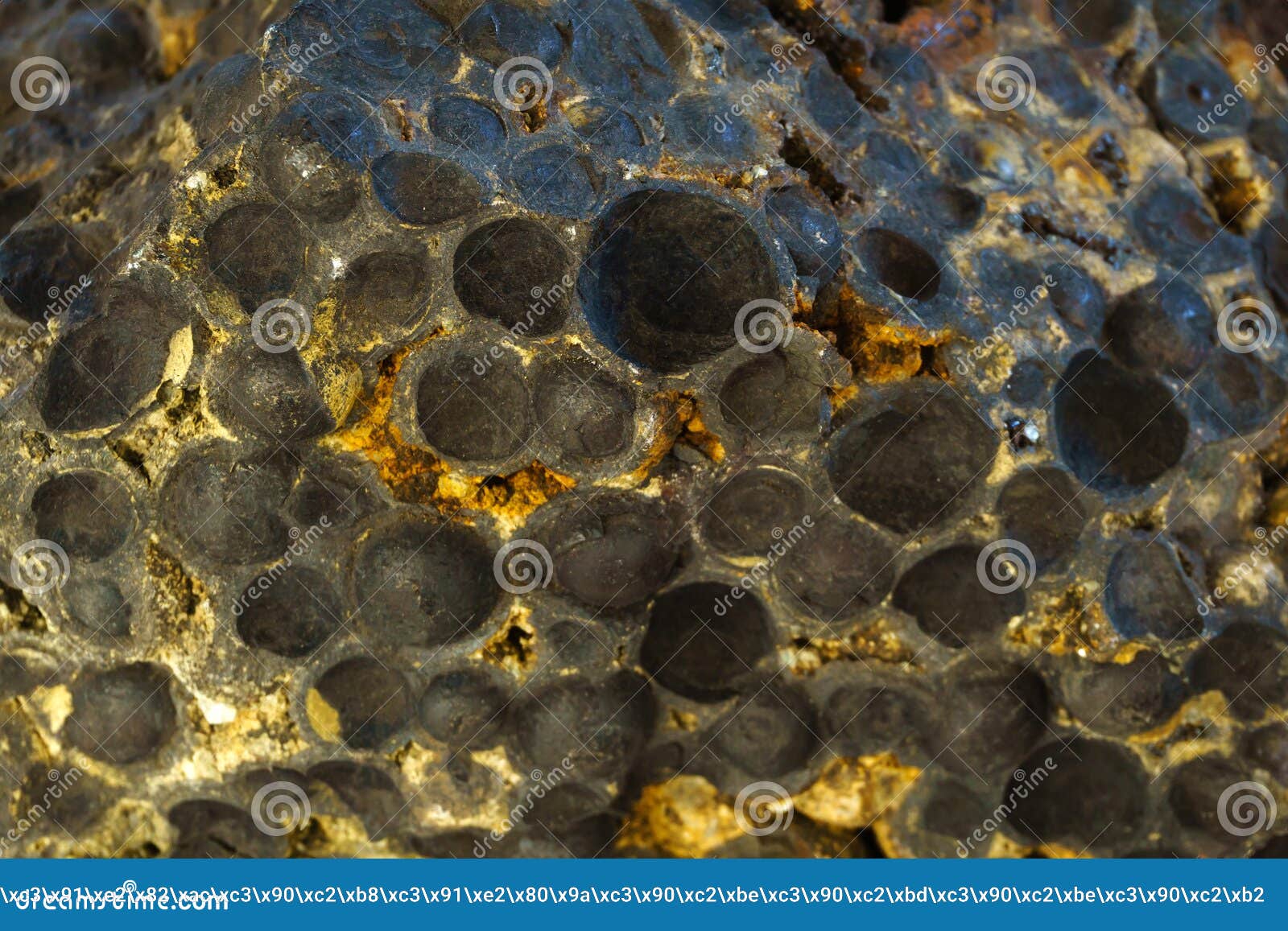 Background, Texture - Sample of Iron Ore Magnetite Stock Photo - Image ...
