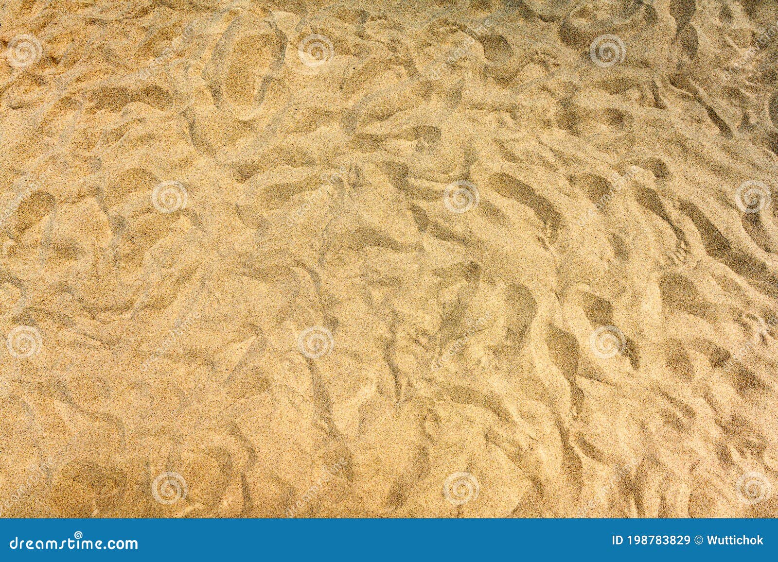 Background and Texture of Sand Pattern on a Beach in Summer Stock Image ...