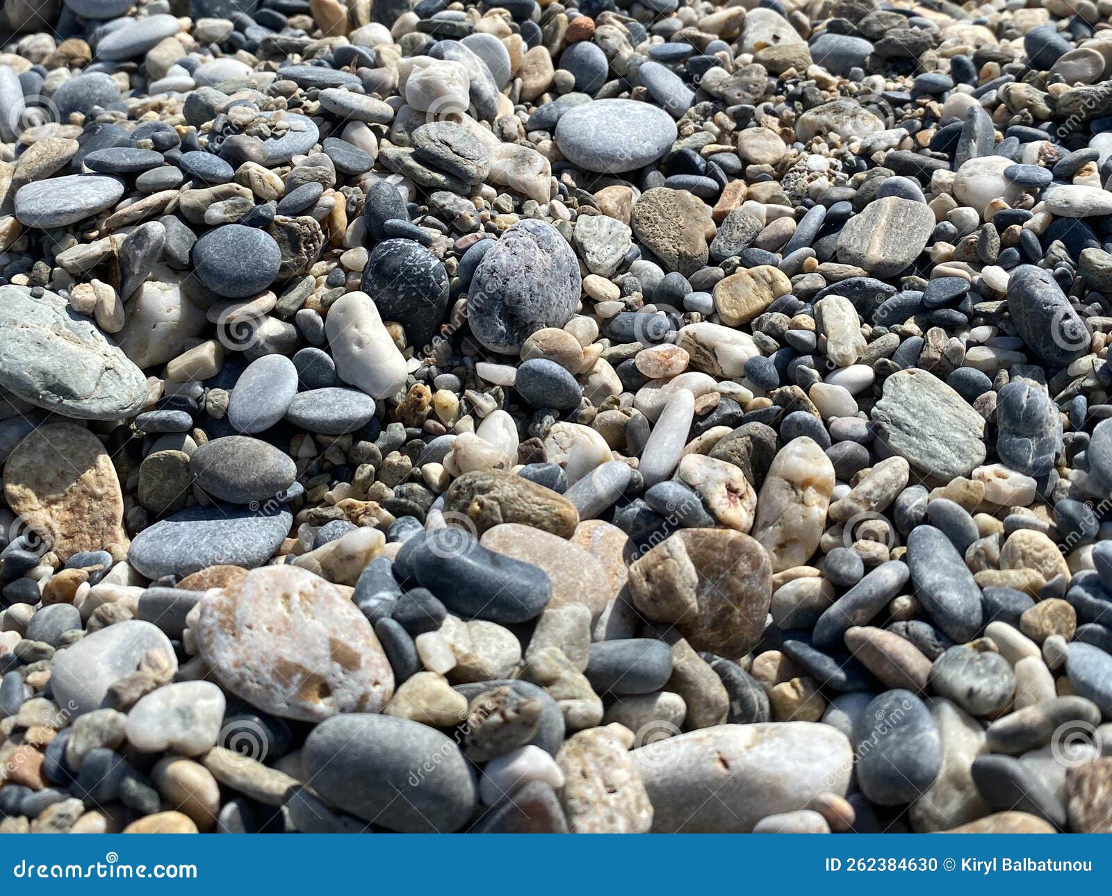 Background, Texture of Small Natural Multi-colored Stones, Small ...