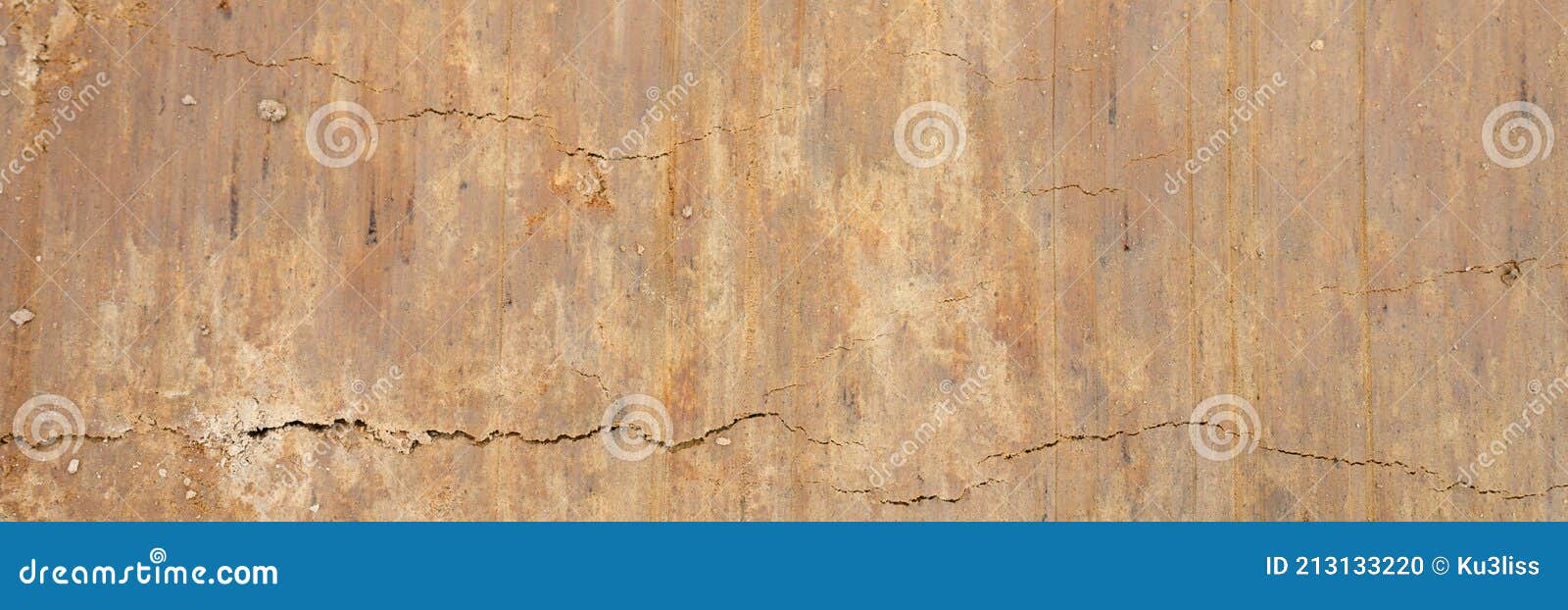 Background Texture from the Smooth Surface of the Sand. Top View ...