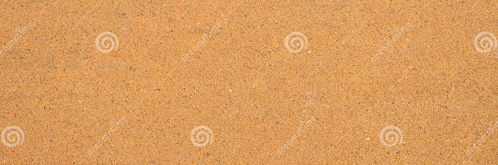 Background Texture from the Smooth Surface of the Sand. Top View ...