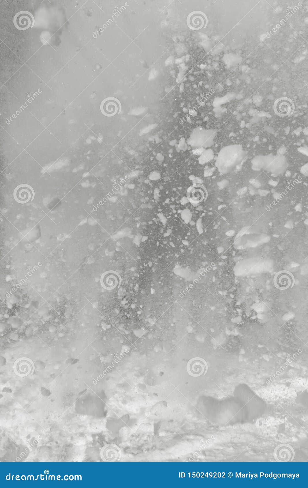 Background From Texture Of Snow Roll Off The Tree, Falling Snow Flakes ...