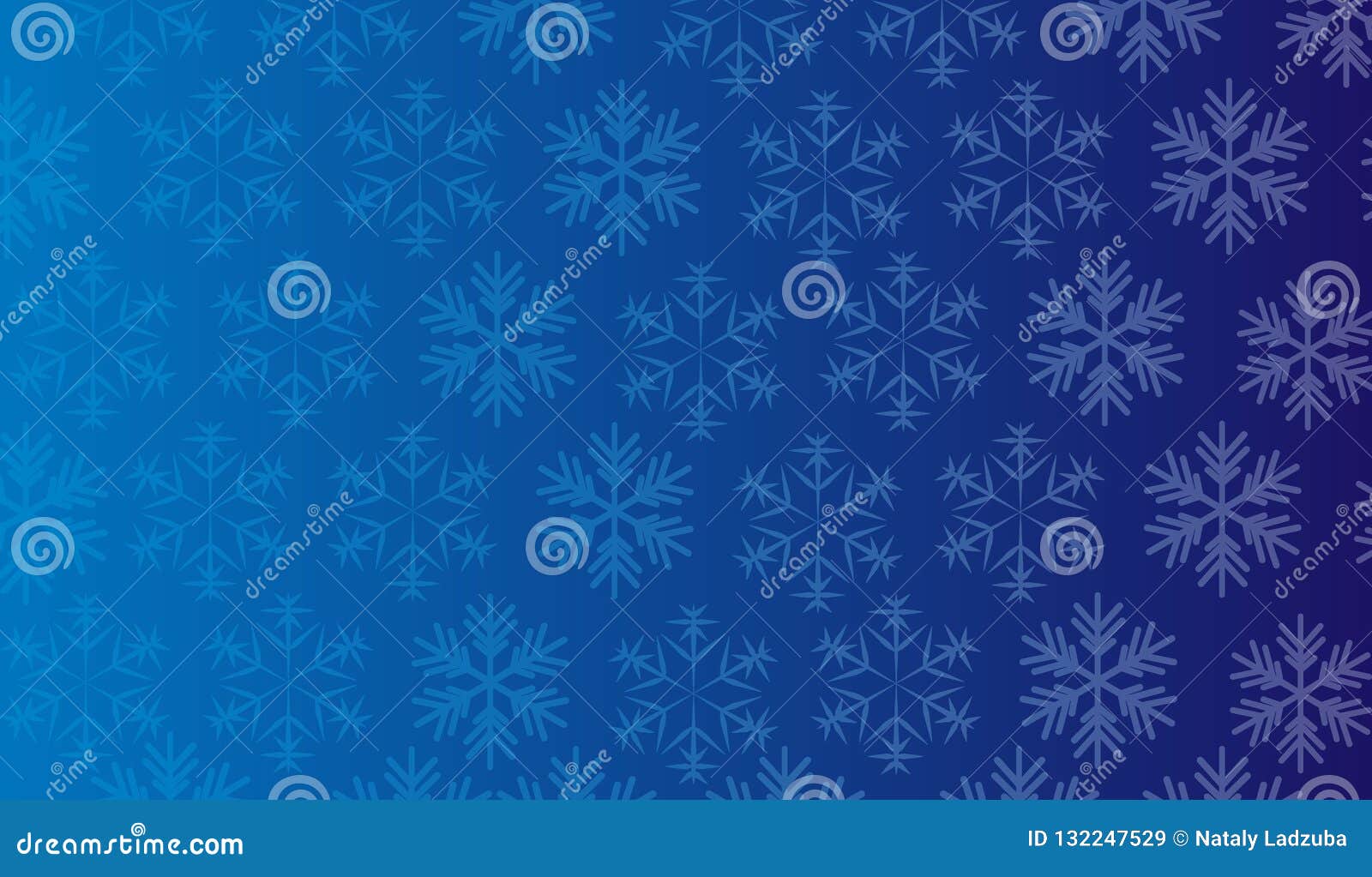 Background Texture Snowflakes Gradient Stock Illustration ...