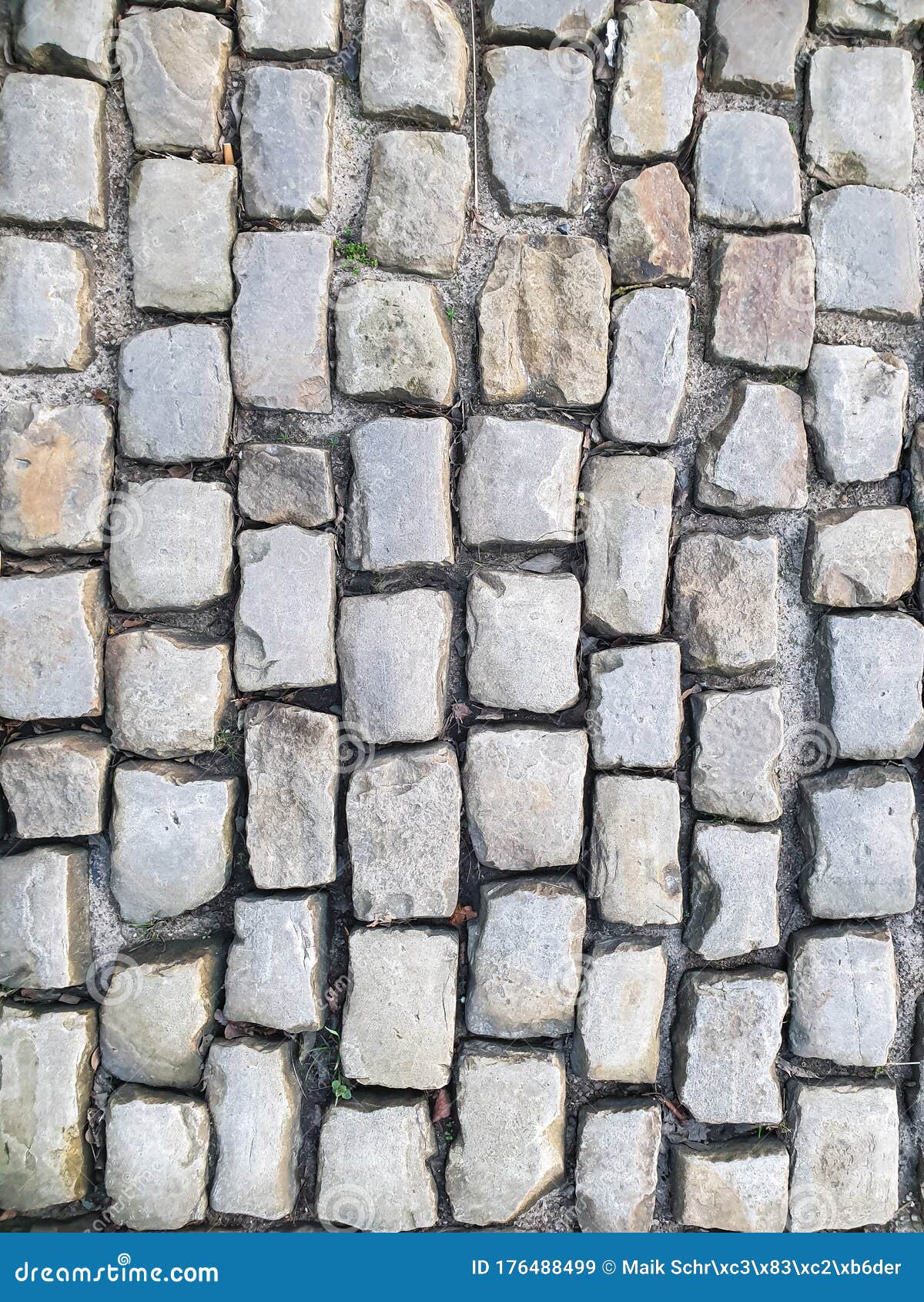 Background Texture Street of Cobble Stones or Paving Stones Stock Image ...