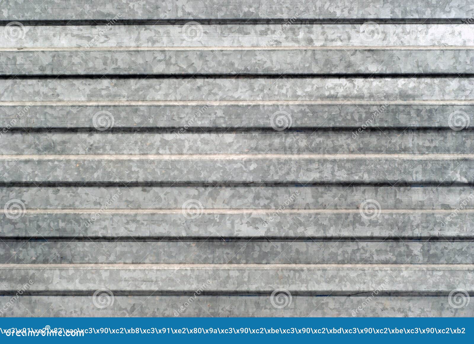 Background, Texture: Surface of Profiled Galvanized Metal Sheet Stock ...
