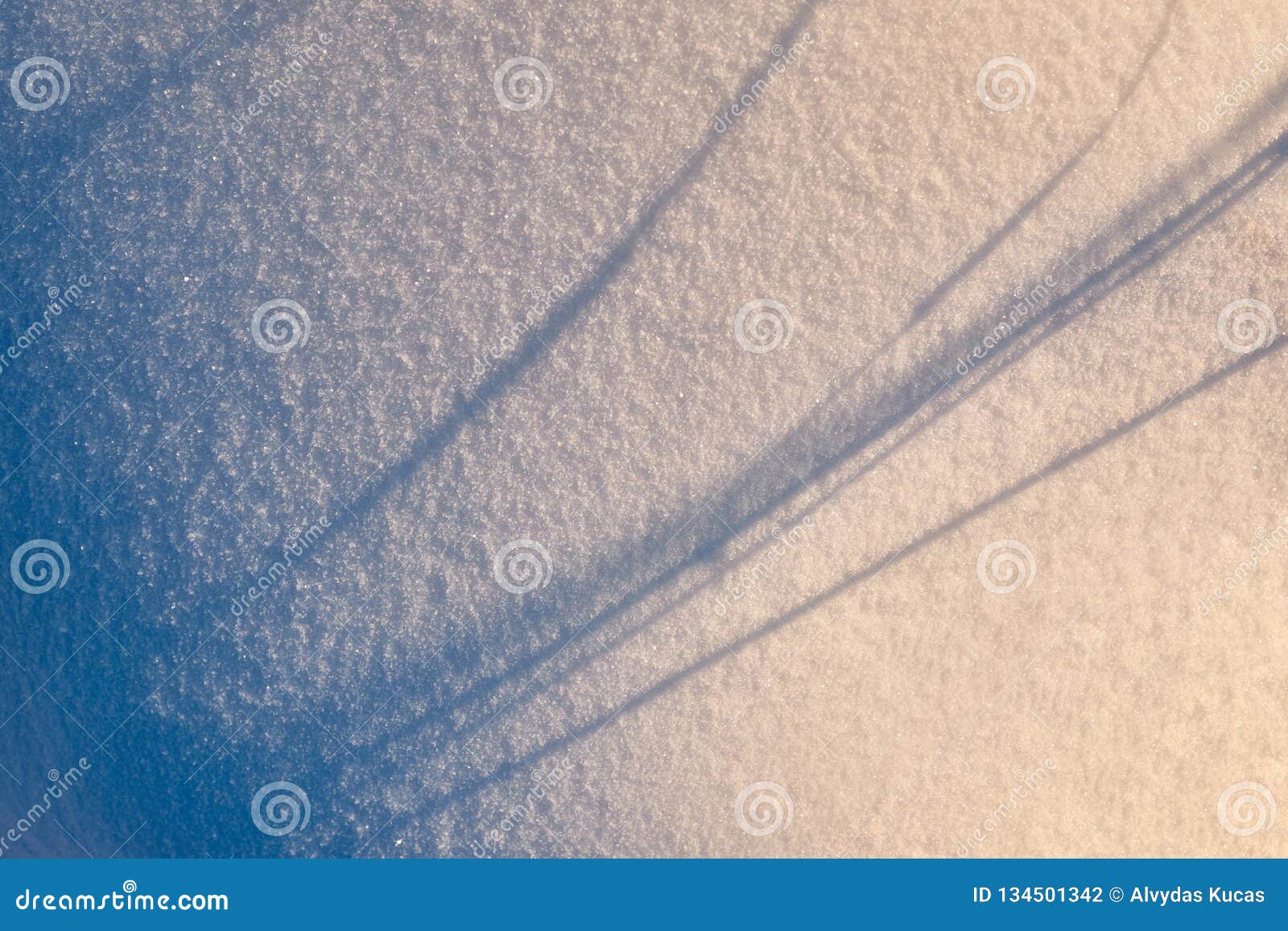 Background, Texture - Surface Covered with Fresh Soft Snow Stock Photo ...