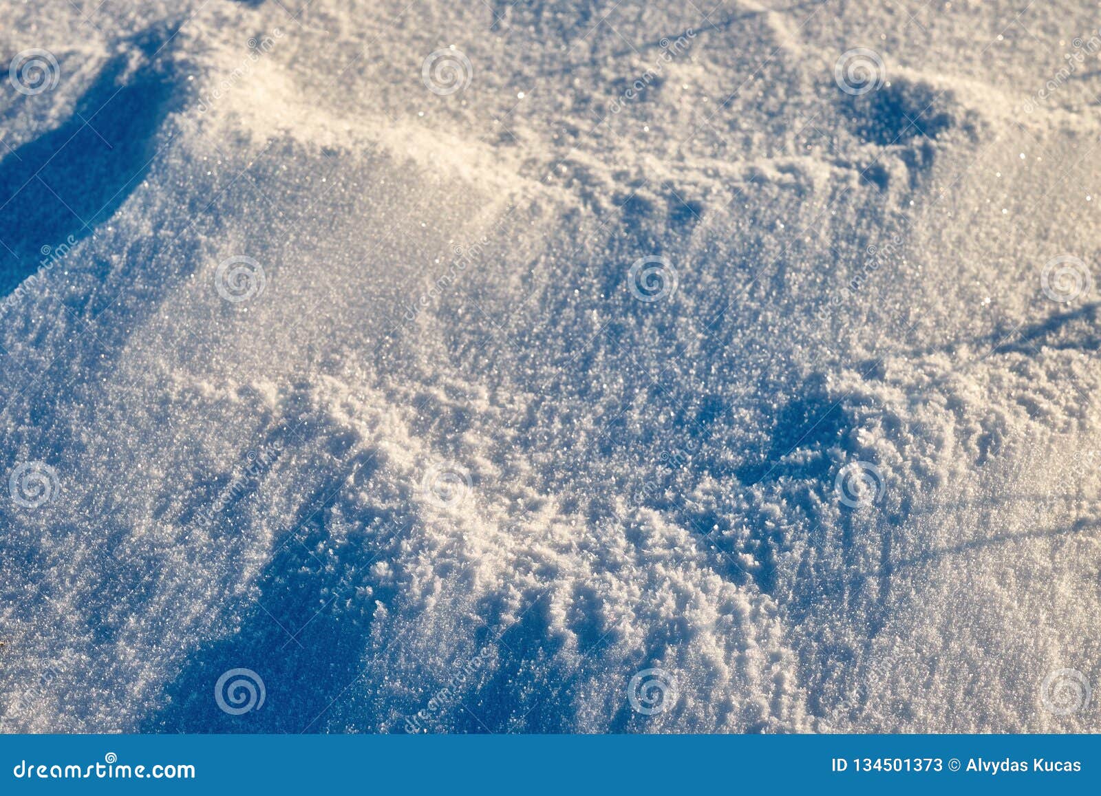 Background, Texture - Surface Covered with Fresh Soft Snow Stock Image ...