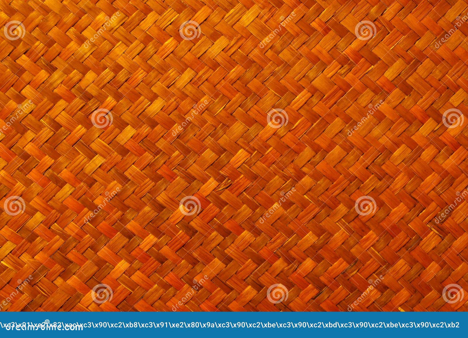 Background Texture - the Surface of a Wicker Mat Stock Photo - Image of ...