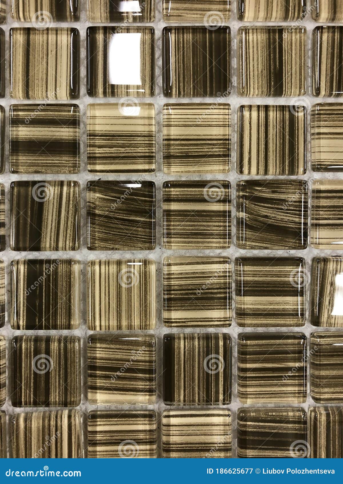 Background, Texture Tile Wall Bronze-colored, Multi-colored, Mosaic ...