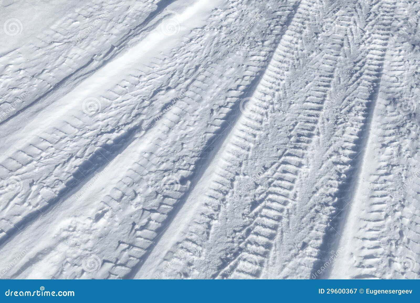 Background Texture of Tire Tracks on Snow Stock Image - Image of gray ...