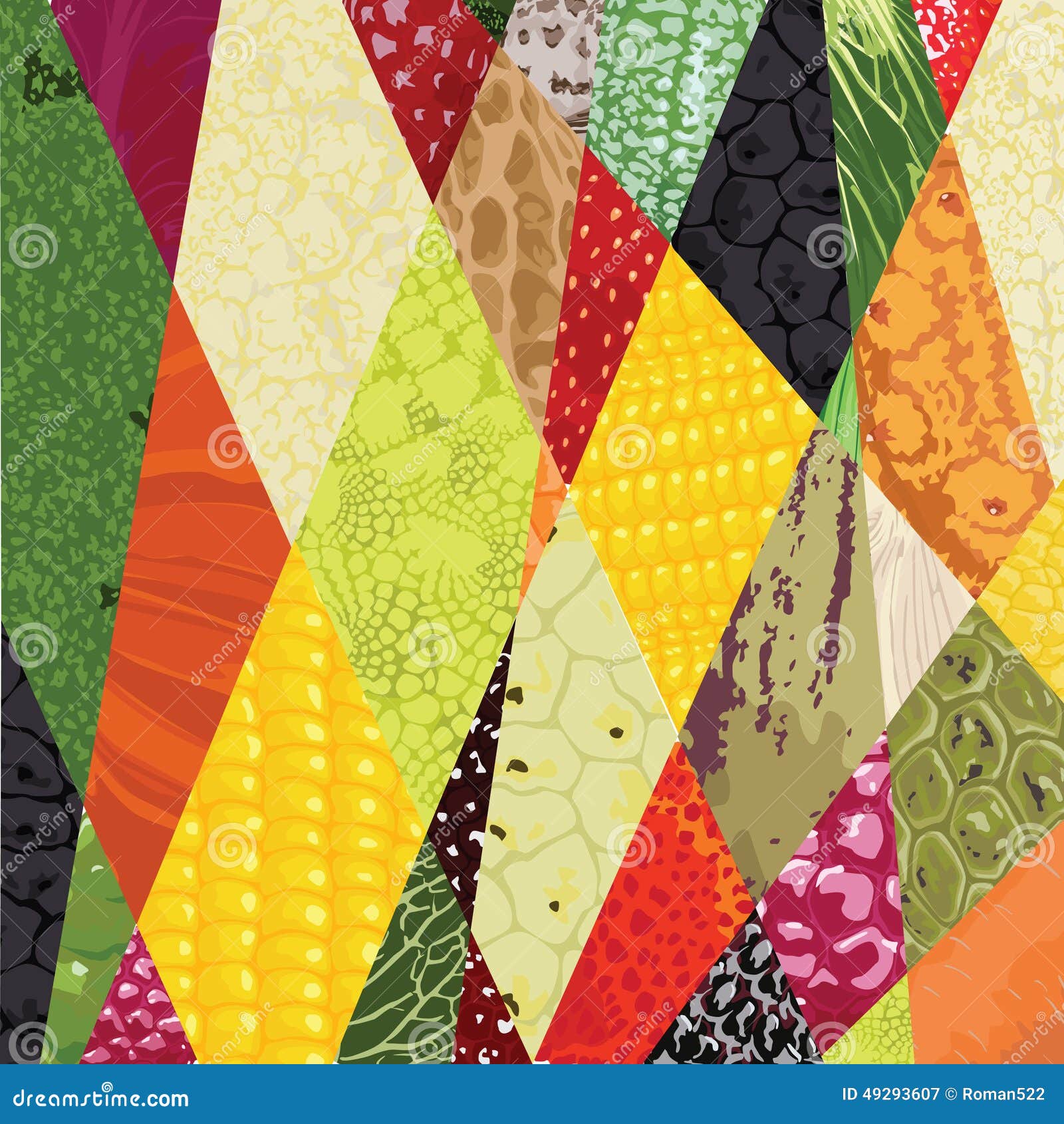 Background Texture of Vegetables Stock Vector - Illustration of health ...