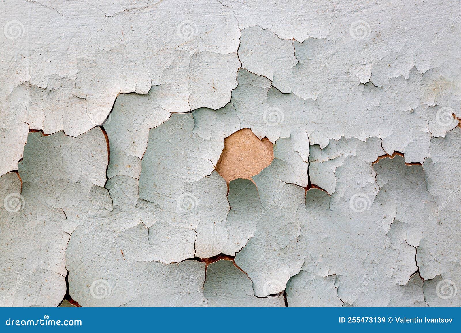 Background, Texture of the Wall Surface with Old Paint Stock Image ...